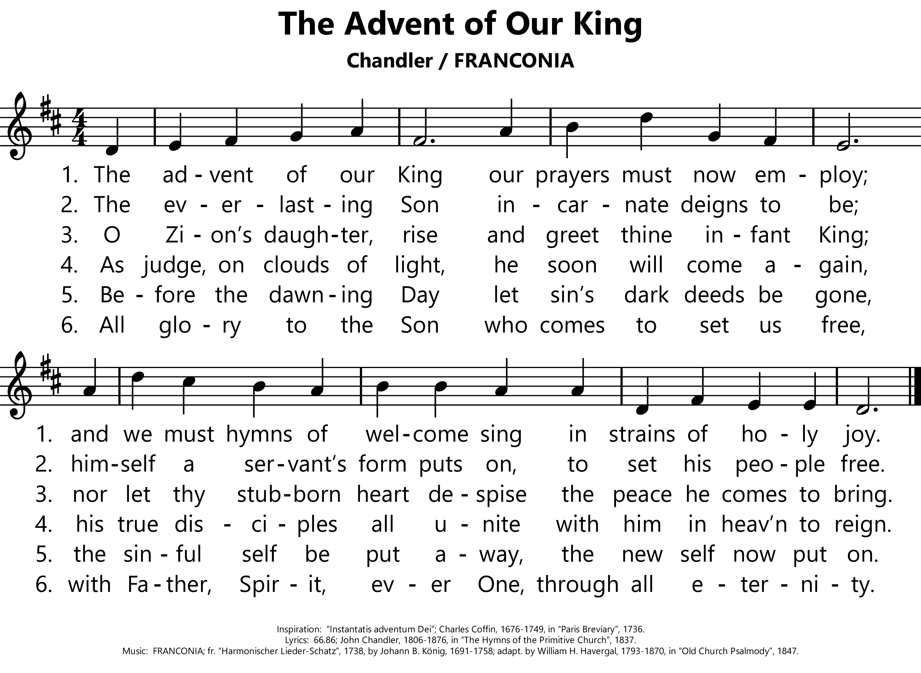 Hymn Tunes
